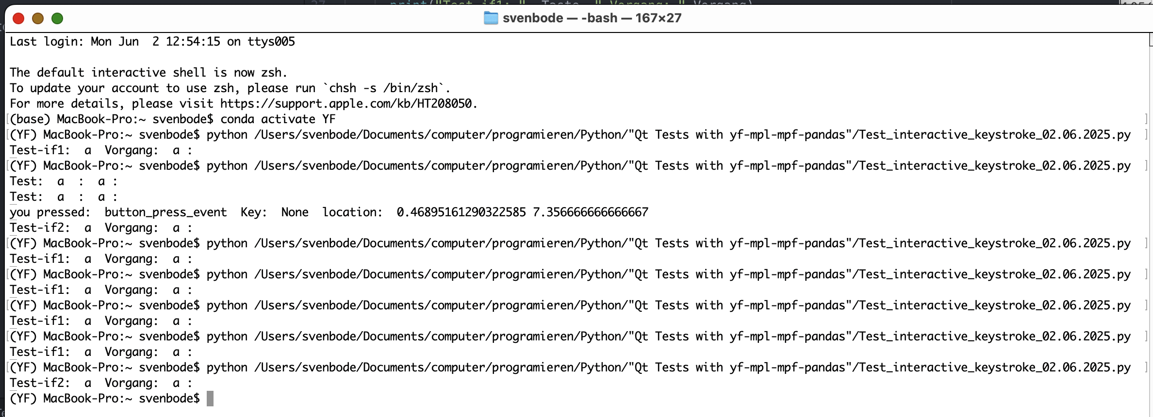 func for button_press_event does not work - Community - Matplotlib